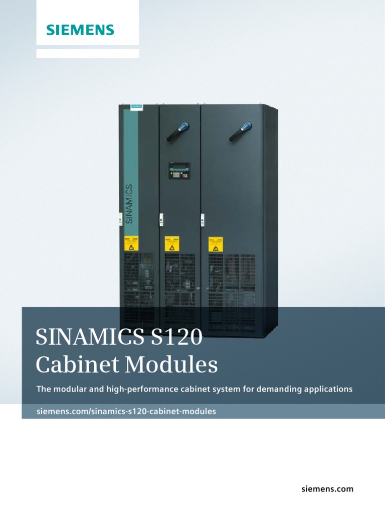 Sinamics s120cm Brochure | PDF | Reliability Engineering | Electric Motor