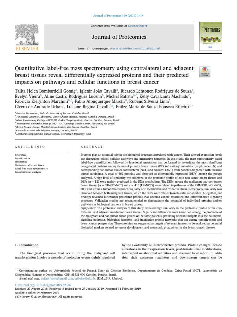 Article-2019-Quantitative Label-Free Mass Spectrometry Using ...