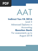 AAT L3 FAPS Revision Questions 1 | PDF | Depreciation | Fixed Asset