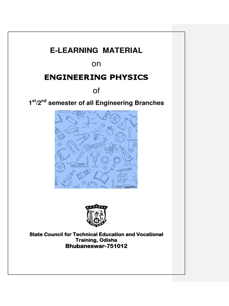 Engg Physics 1st Year LM | PDF | Euclidean Vector | International ...