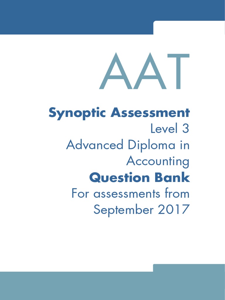 Level 3 - Synoptic - Question Bank | PDF | International Financial ...