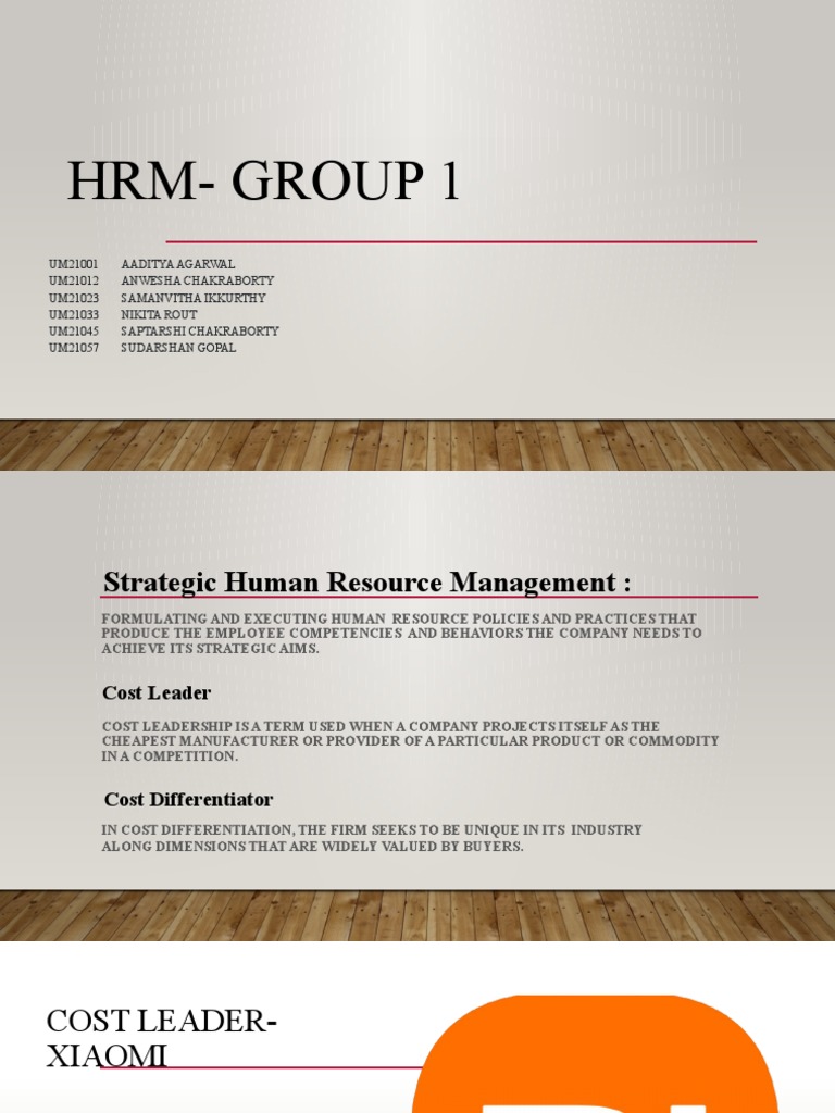 HRM - Group 1 | PDF | Human Resource Management | Apple Inc.