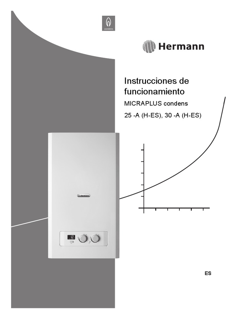 Hermann Micraplus Condens Manual Usuario | PDF | Tap (Válvula) | Residuos