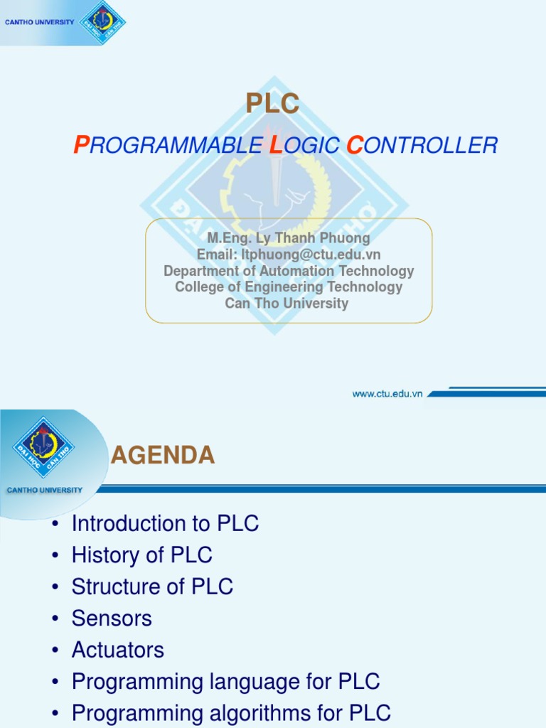 Chapter1 GeneralIntroductiontoPLC | PDF | Programmable Logic Controller | Engineering
