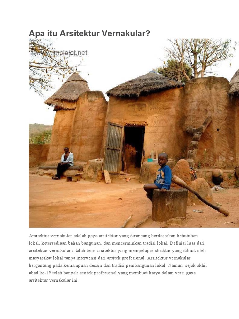 Arsitektur Vernakular | PDF