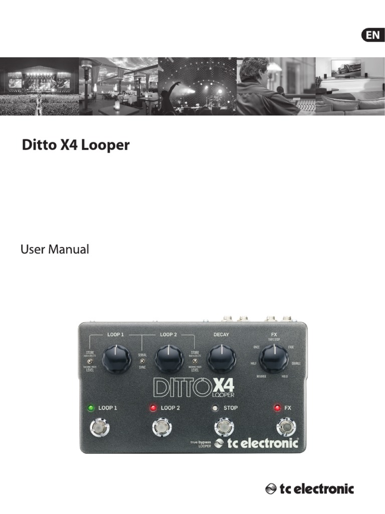 Ditto X4 Looper | Download Free PDF | Usb Flash Drive | Computer File
