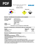 Oxonia Activo Ficha Tecnica | PDF | Agua | Química