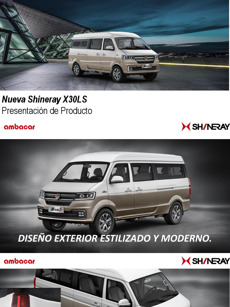 Shineray X30LS: Van Familiar Moderna y Segura | PDF | Diodo emisor de ...
