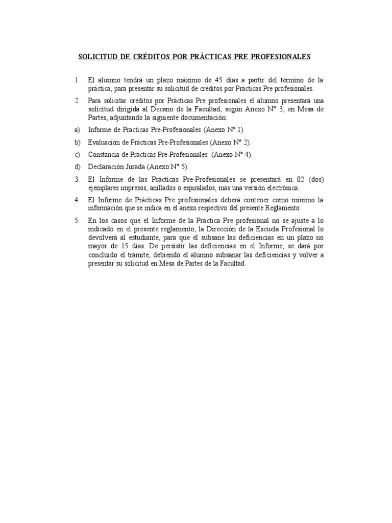 Formato para Credito Por Prac-Pre | PDF | Evaluación