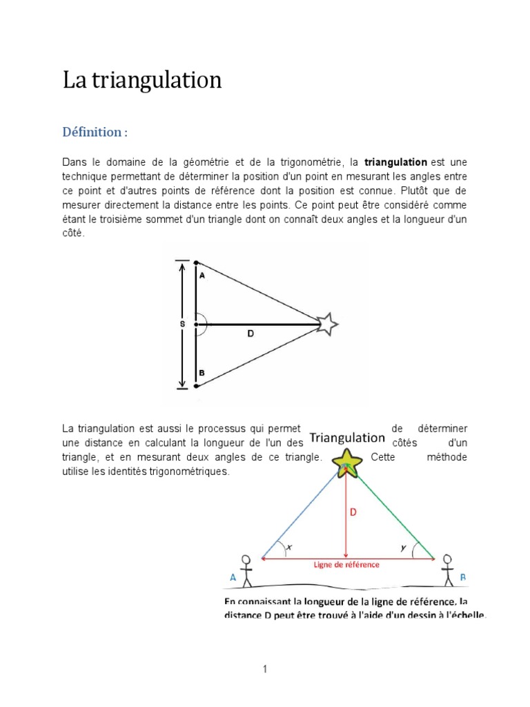 Triangulation V2 | Download Free PDF | Fonction trigonométrique | Triangle