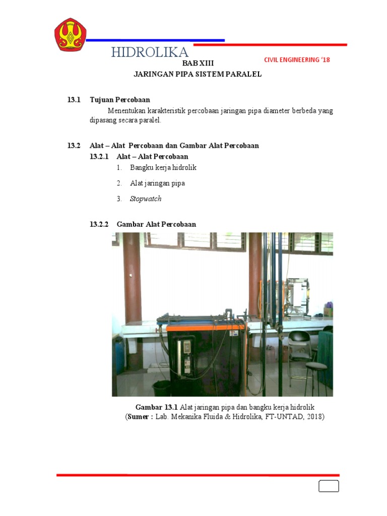 Bab Xiii Hidrolika | PDF