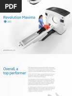 GE CT Revolution Maxima | PDF | Ct Scan | Medical Imaging
