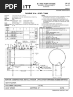 Diesel Tank For Fire Fighting Pump-NFPA 20 | PDF | Welding | Construction