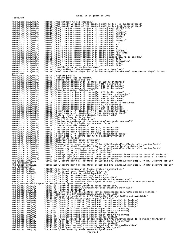 BENZ - Text - v12 - 06 - Es - Bloc de Notas | PDF | Manufactured Goods ...
