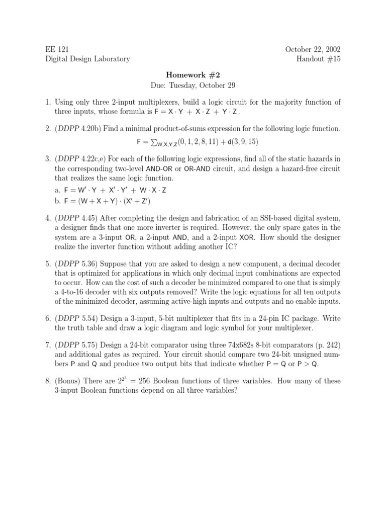 HW 2 | PDF