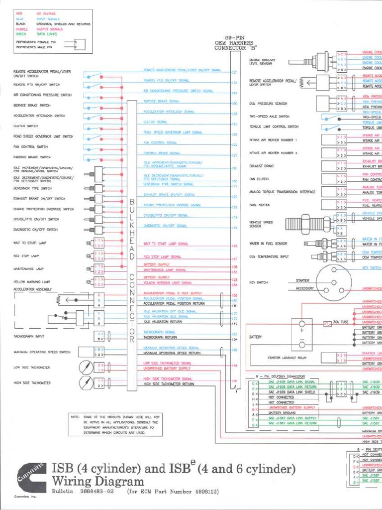 Cummins ISB Wiring Diagram | PDF