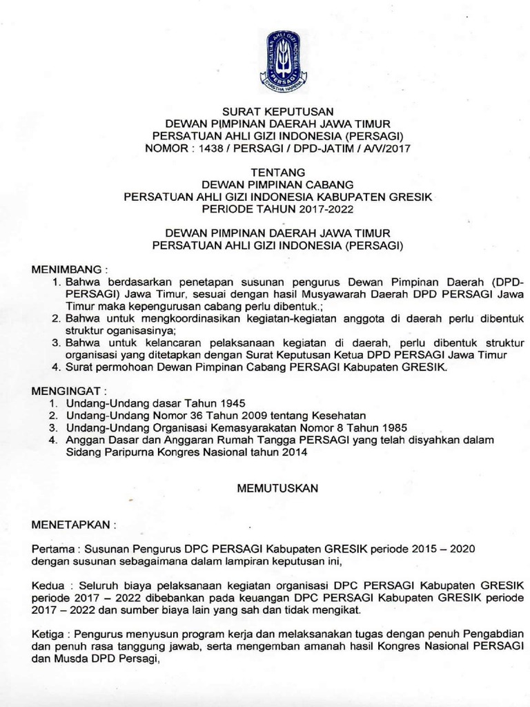 SK PERSAGI 2017-2022 - Compressed | PDF