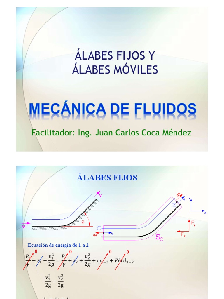 Álabes Fijos y Móviles | PDF | Cantidad | Metrología