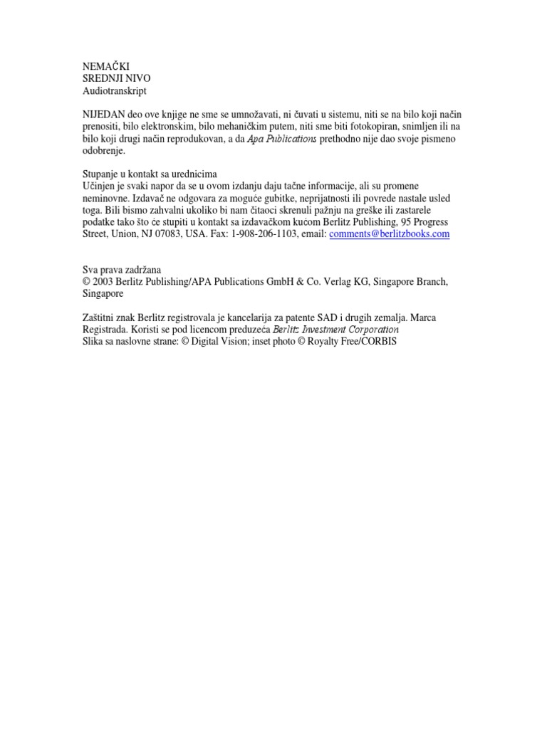 Srednji Nemacki | PDF