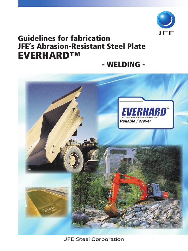 Everhard™: Guidelines For Fabrication JFE's Abrasion-Resistant Steel ...