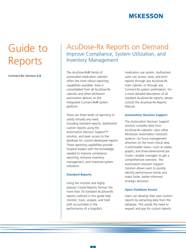 AcuDose-Rx Helps Improve Compliance and System Utilization in Aa ...