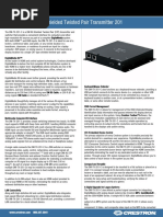 CRESTRON Ss HD-PS402 | PDF | Hdmi | Electronics