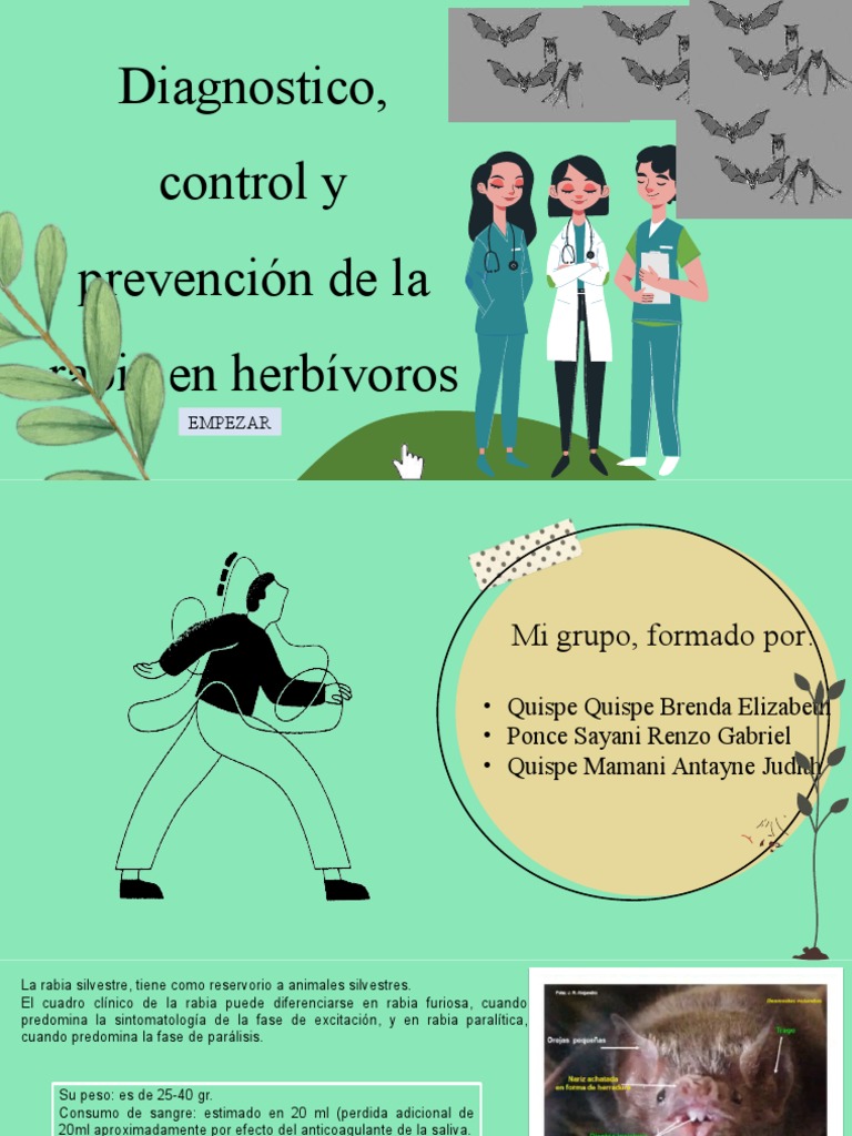 Rabia Herviboros (Autoguardado) | PDF | Rabia | Inmunofluorescencia