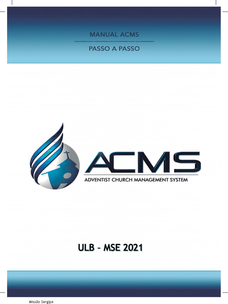 Manual Acms Passo A Passo Novo e Atualizado | PDF | Conta de transação ...