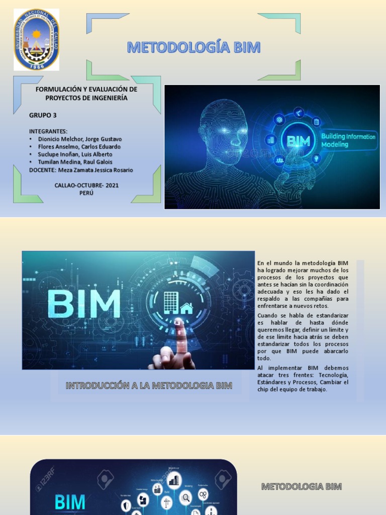 Metodología Bim | PDF | Planificación | Modelado de información de ...