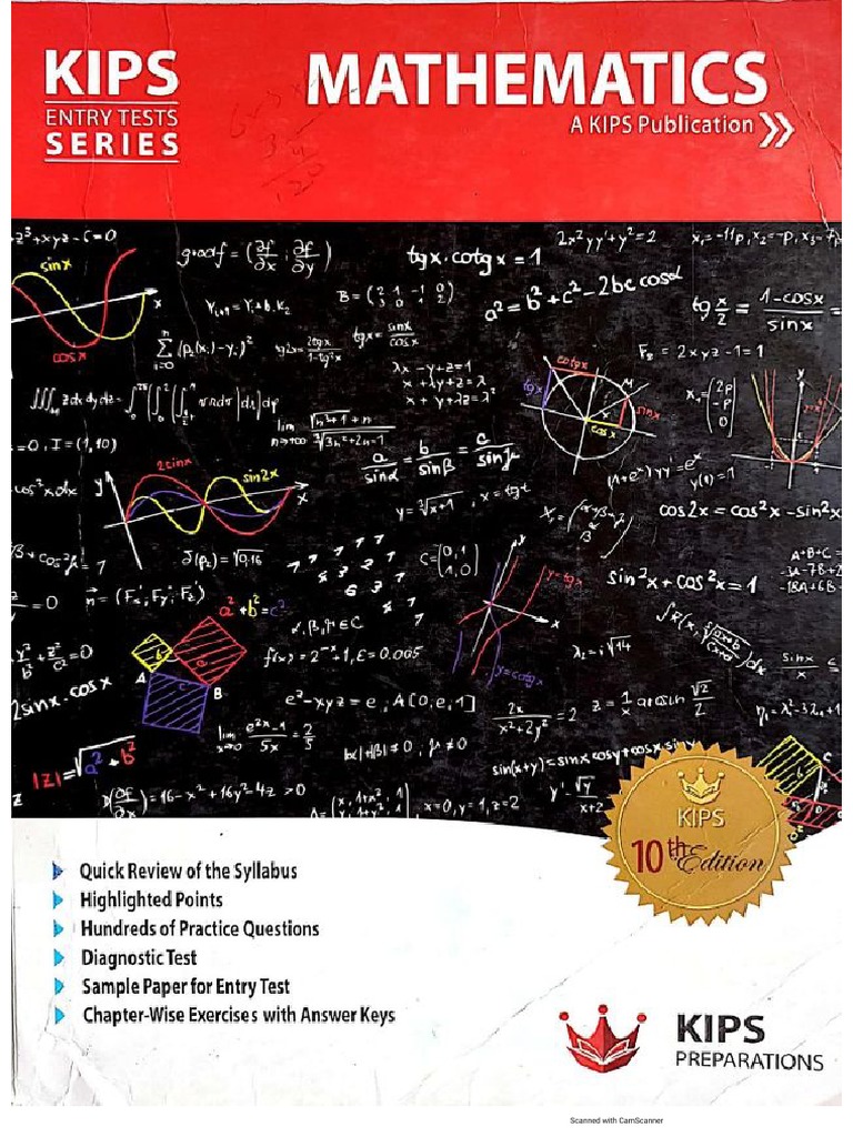 KIPS Entry Test Maths | PDF