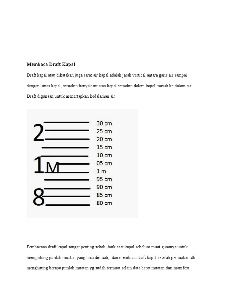 IPD 10 Membaca Draft Kapal | PDF | Bisnis | Griya & Taman