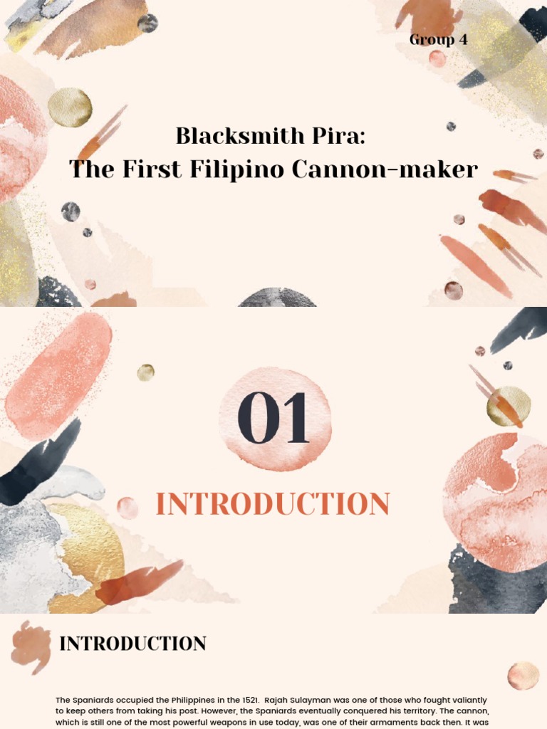 Blacksmith Pira The First Filipino Cannon-Maker | PDF | Philippines
