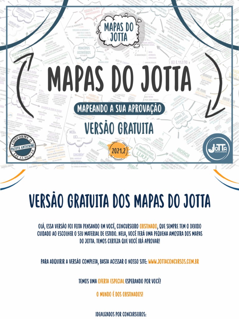 Mapas Do Jotta Versão Gratuita 2021.2 | PDF