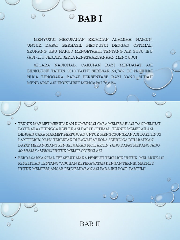 Teknik Marmet untuk Ibu Post Partum | PDF