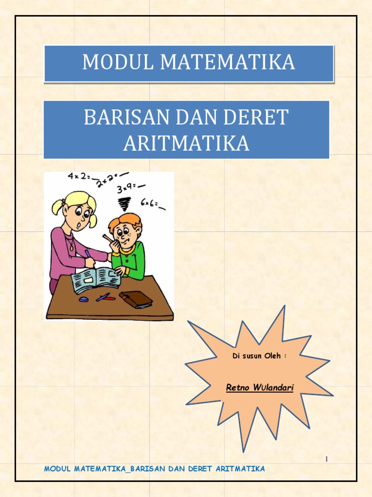 Modul Barisan dan Deret Aritmatika Kelas 10 | PDF | Metode & Bahan Ajar