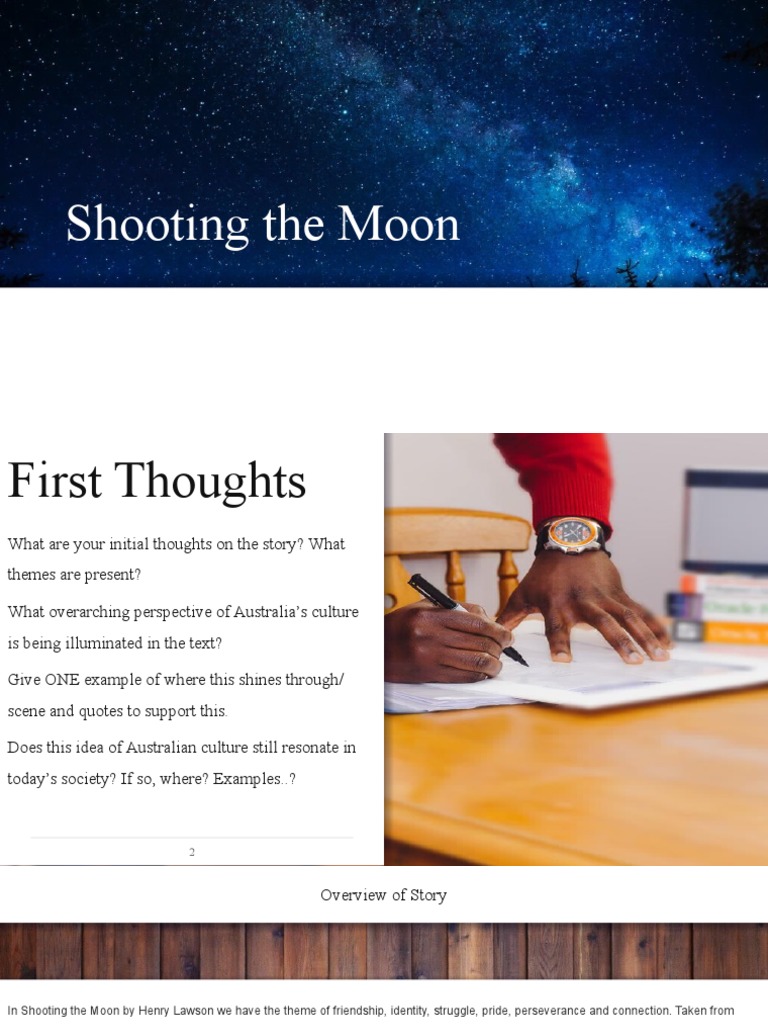 Shooting The Moon | PDF