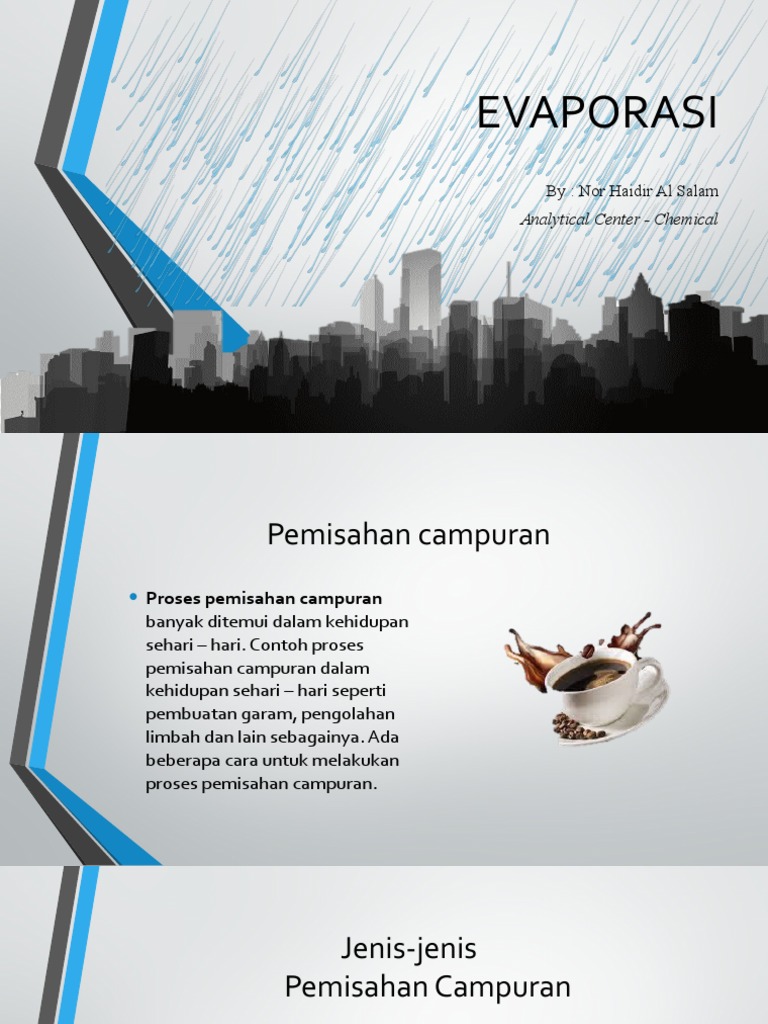 EVAPORASI | PDF