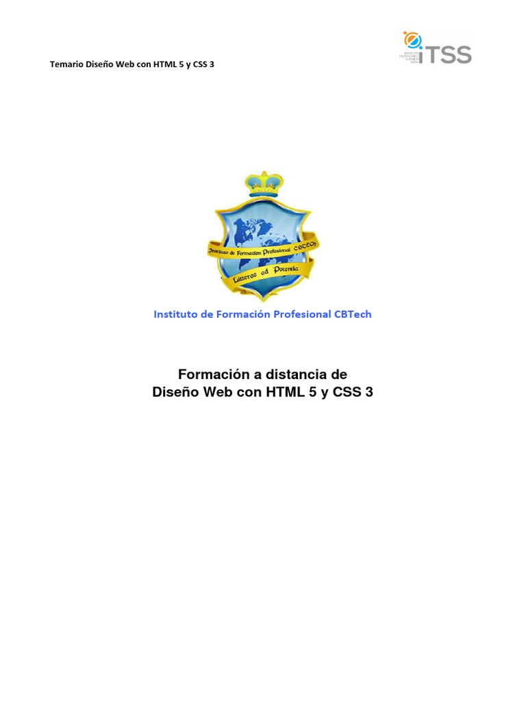 Temario DS1 | PDF | HTML | Script Java