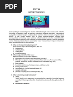 Reading Activity - News Broadcast Script Sample For Students | PDF ...