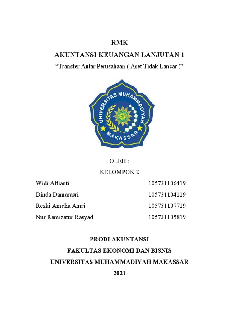 Kelompok 2 RMK (Akl 1) | PDF | Bisnis | Hukum