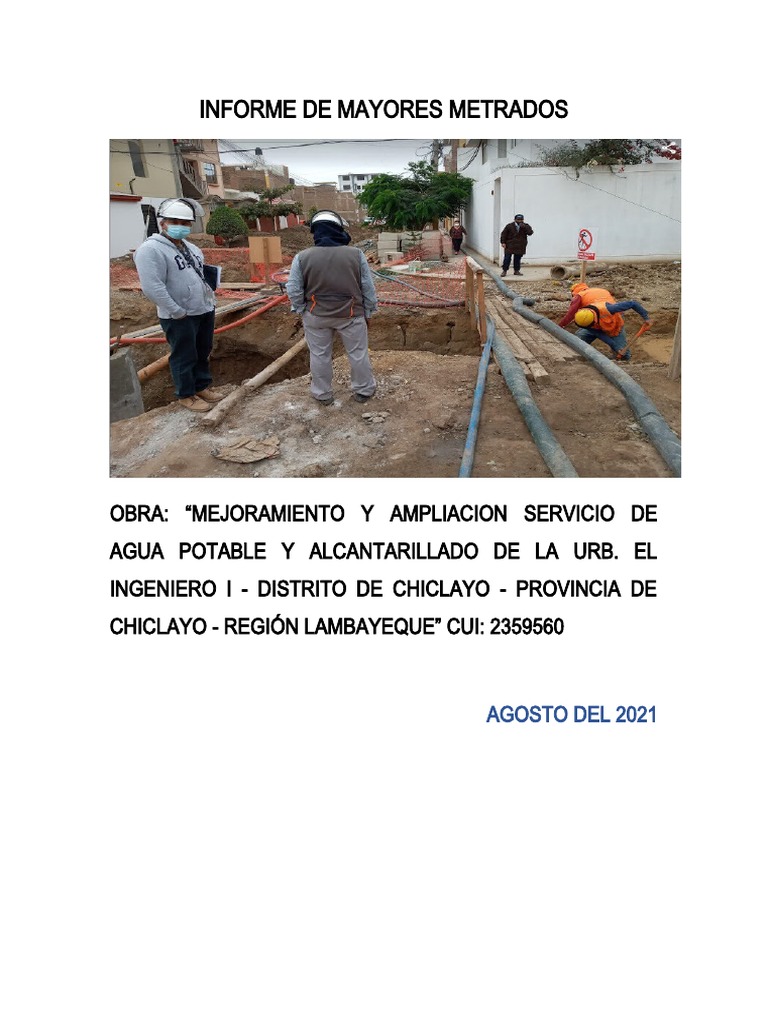 Adicional Con Deductivo Vinculante | PDF | Presupuesto | Alcantarillado