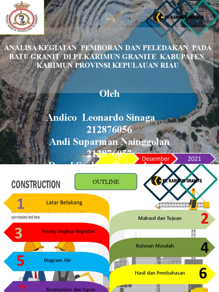 RANCANGAN GEOMETRI PELEDAKAN DAN PRODUKTIVITAS PEMBORAN PADA BATUAN ...