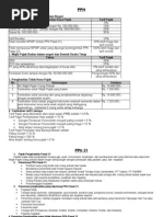 Formulir Masa SPT PPN 1111 | PDF