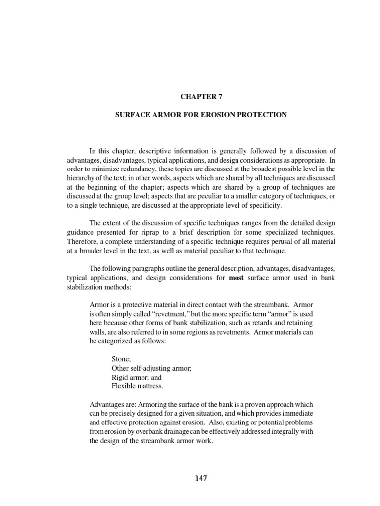 Stone Armor: A Proven and Effective Method for Bank Stabilization and ...