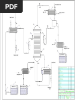 Bubble Cap Distillation Column | PDF | Distillation | Techniques