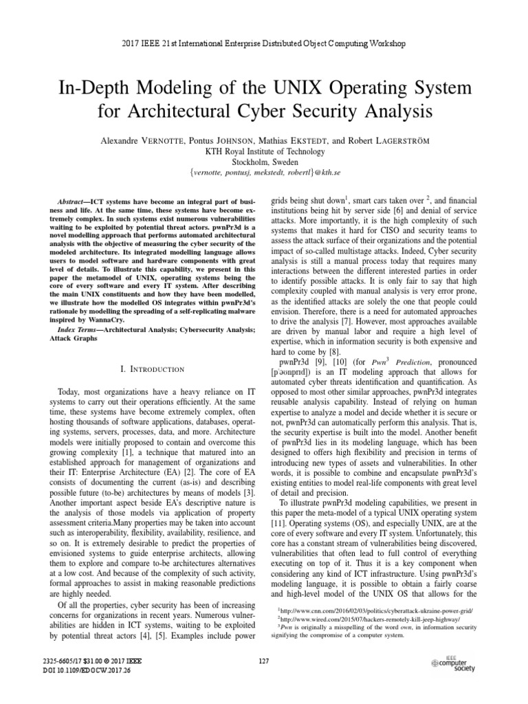 2 - Muluken Agide - In-Depth Modeling of The UNIX Operating System For Architectural Cyber ...