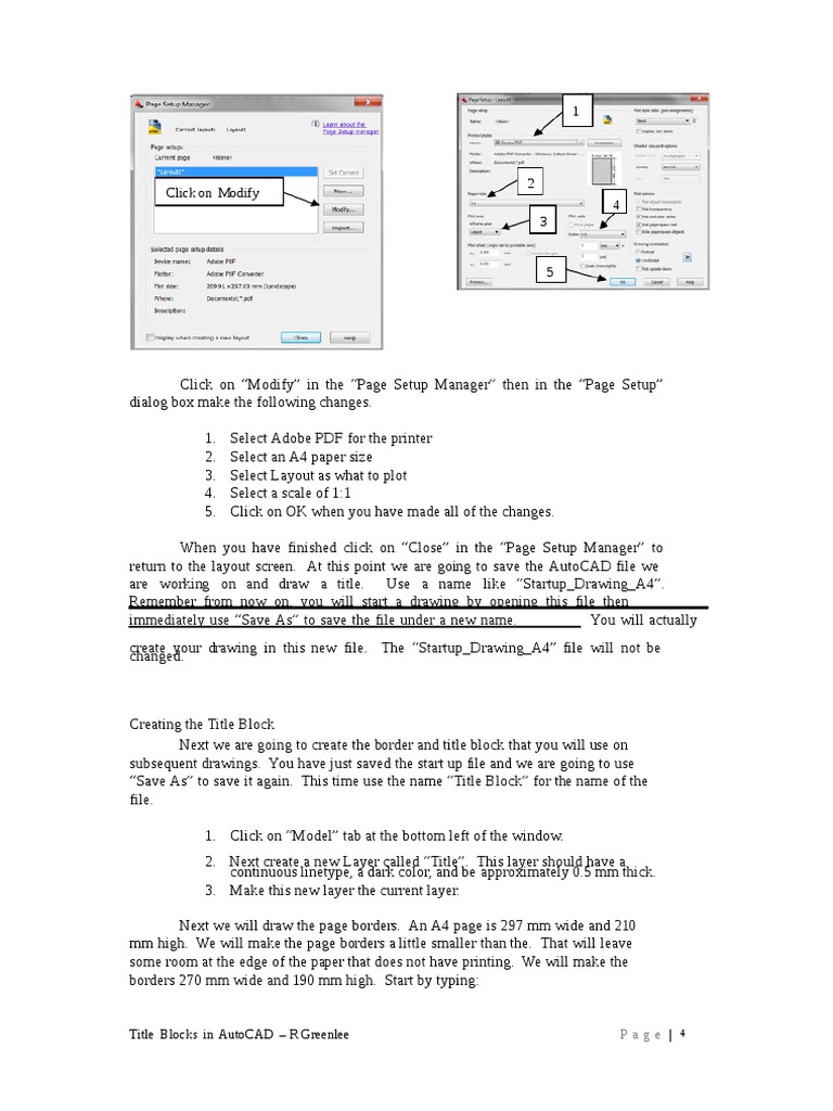 Creat Title Block | Download Free PDF | Graphic Design | Computing