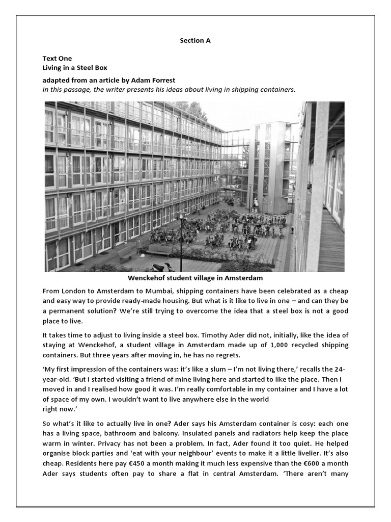 English B Assignment 1 Part II | PDF