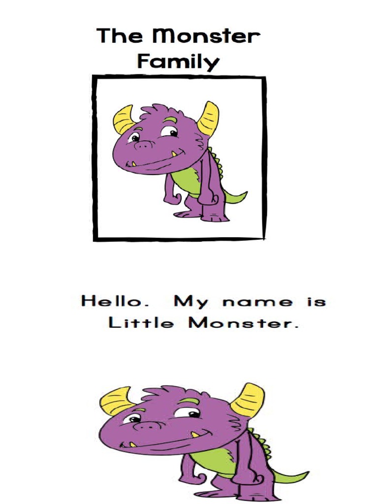 The Monster Family Story | PDF