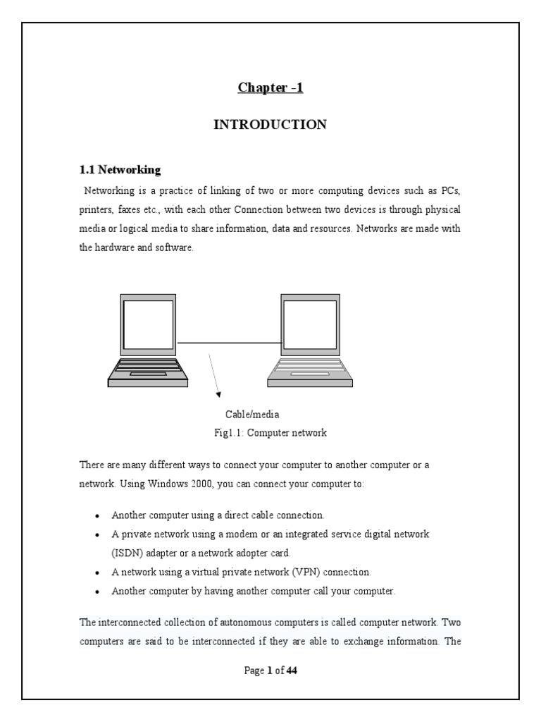 Project Report On Computer Networks | PDF | Computer Network | Routing